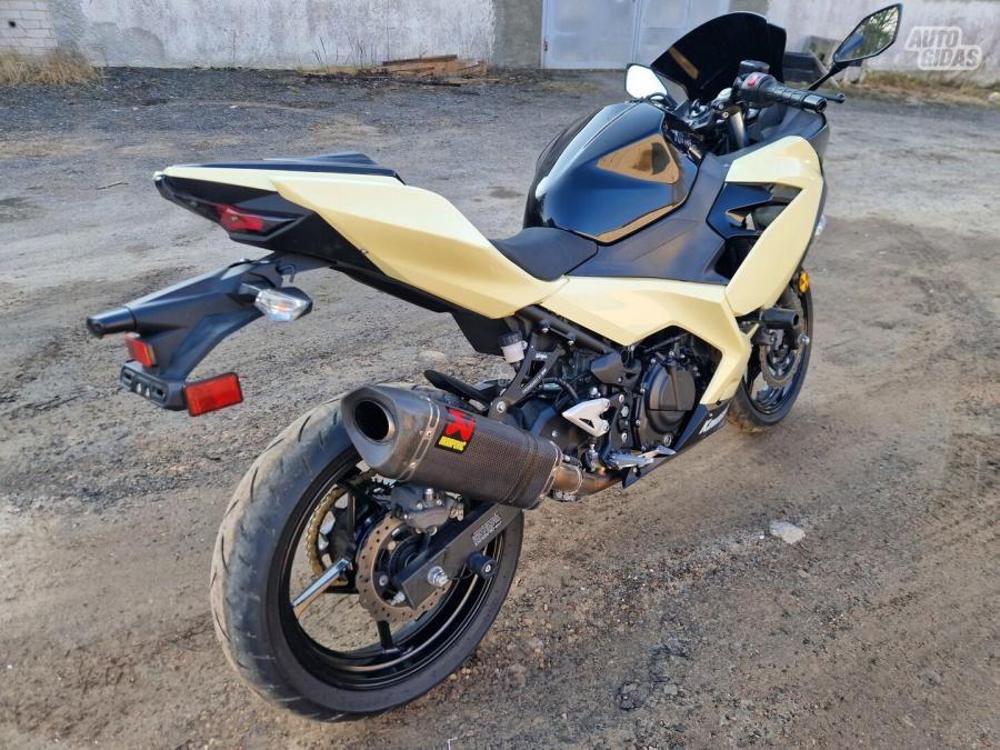 Kawasaki Ninja 2019 Panevēža, ar dzinēja tilpumu 0.40 L un nobraukumu 22 tūkst. km par 3300 €, foto 4 vietnē AUTOMOTO.COM.LV