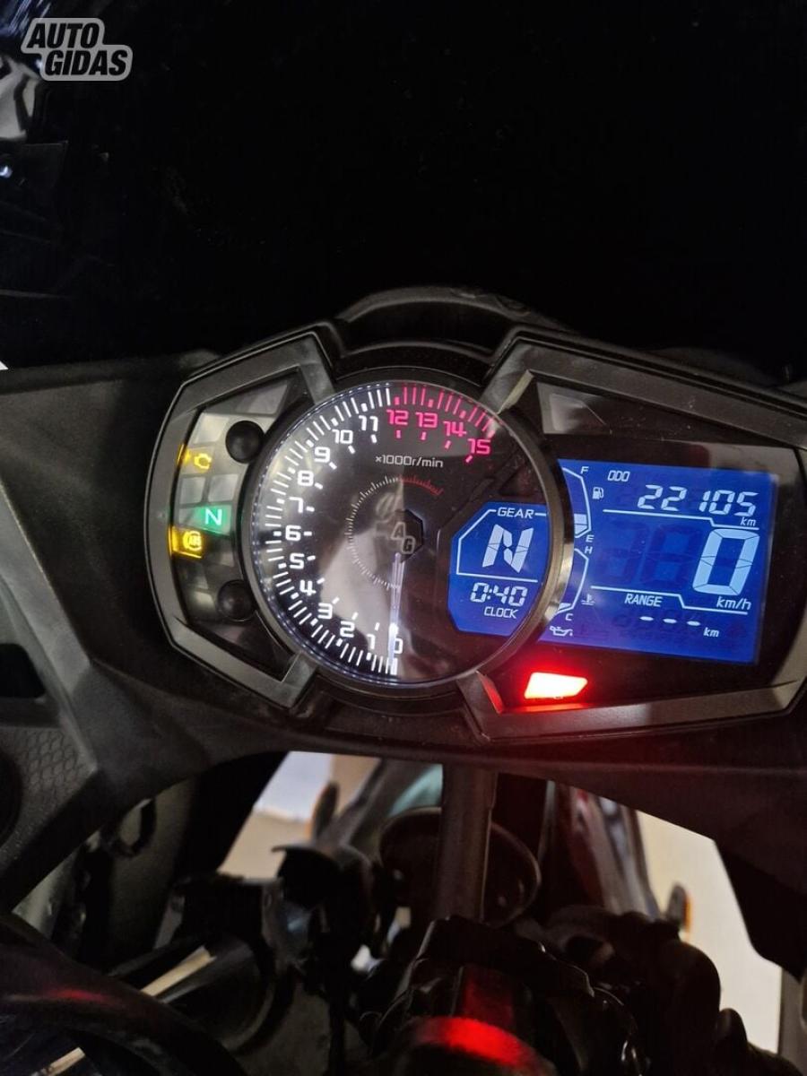 Kawasaki Ninja 2019 Panevēža, ar dzinēja tilpumu 0.40 L un nobraukumu 22 tūkst. km par 3300 €, foto 8 vietnē AUTOMOTO.COM.LV