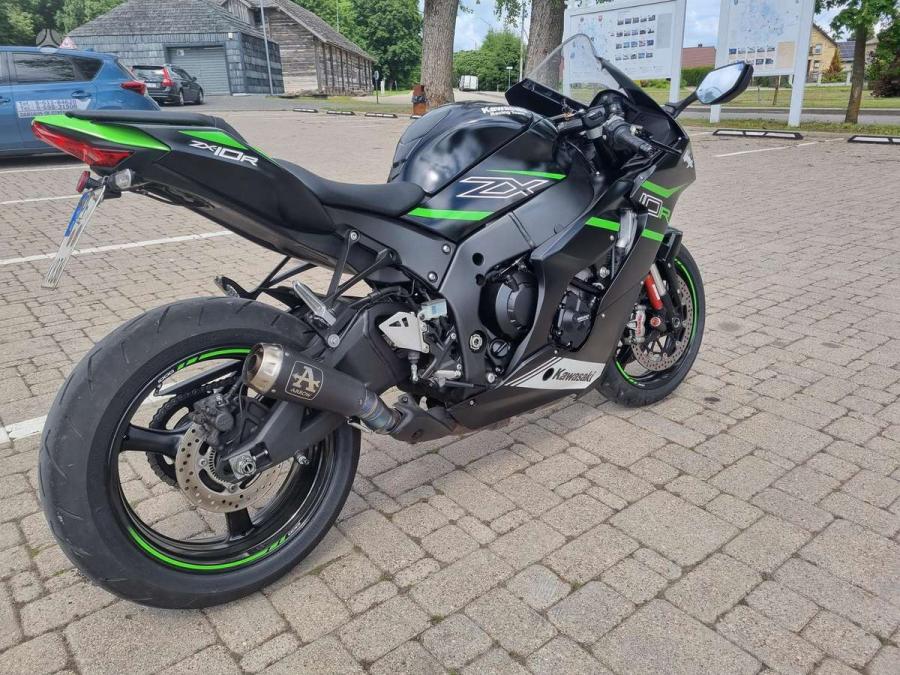 Kawasaki Ninja 2021 Kelmė, ar dzinēja tilpumu 1.00 L un nobraukumu 13 tūkst. km par 11800 €, foto 6 vietnē AUTOMOTO.COM.LV
