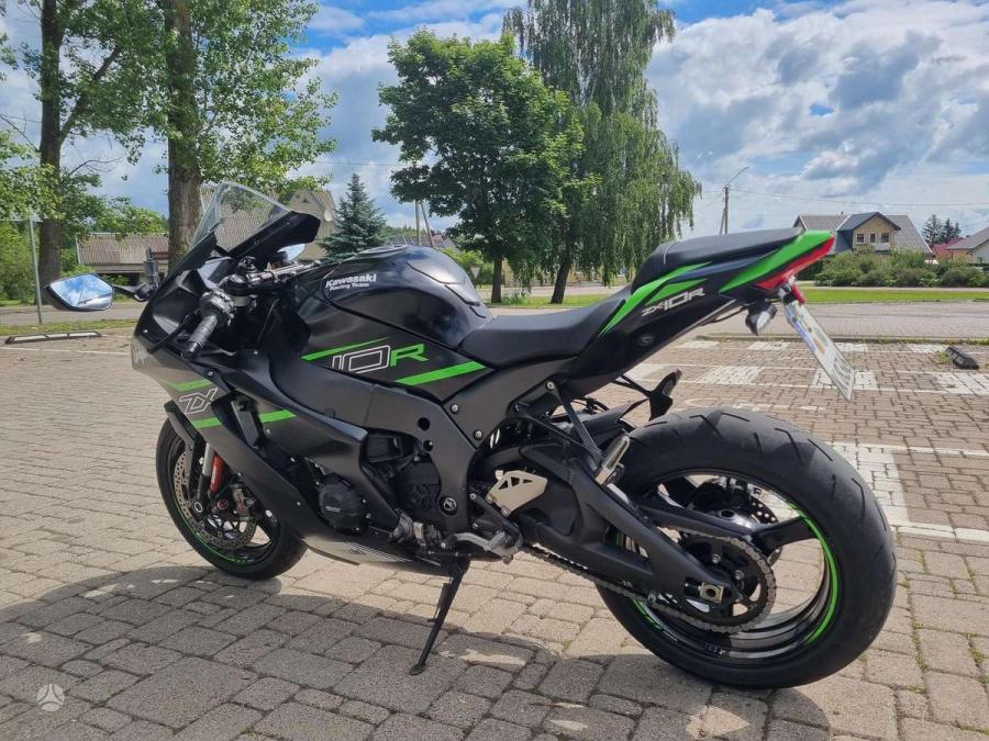 Kawasaki Ninja 2021 Kelmė, ar dzinēja tilpumu 1.00 L un nobraukumu 13 tūkst. km par 11800 €, foto 12 vietnē AUTOMOTO.COM.LV