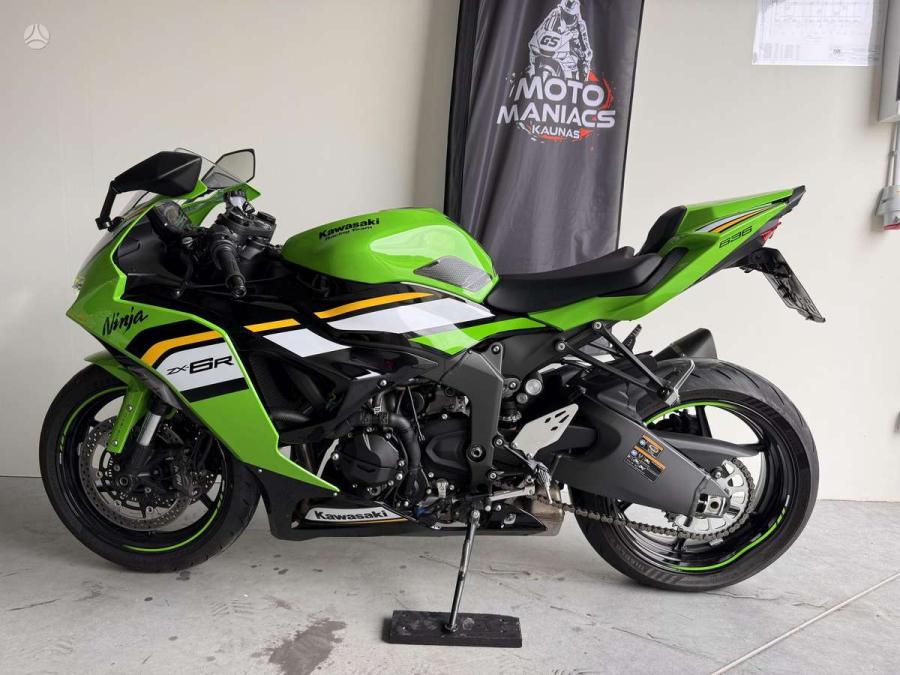 Kawasaki Ninja 2025 in Kaunas, with an engine capacity of 0.64 L and mileage of 7 thousand km for 6290 €, photo 5 on AUTOMOTO.COM.LV
