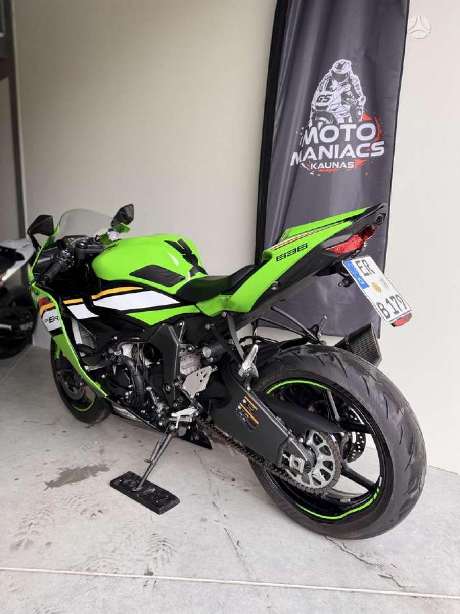 Kawasaki Ninja 2025 in Kaunas, with an engine capacity of 0.64 L and mileage of 7 thousand km for 6290 €, photo 6 on AUTOMOTO.COM.LV