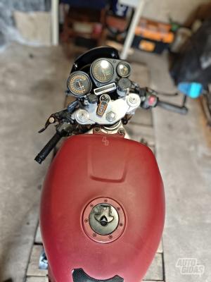 Red Kawasaki Ninja 1998 in Akmene, with an engine capacity of 0.75 L and mileage of 43 thousand km for 500 €, photo 5 on AUTOMOTO.COM.LV