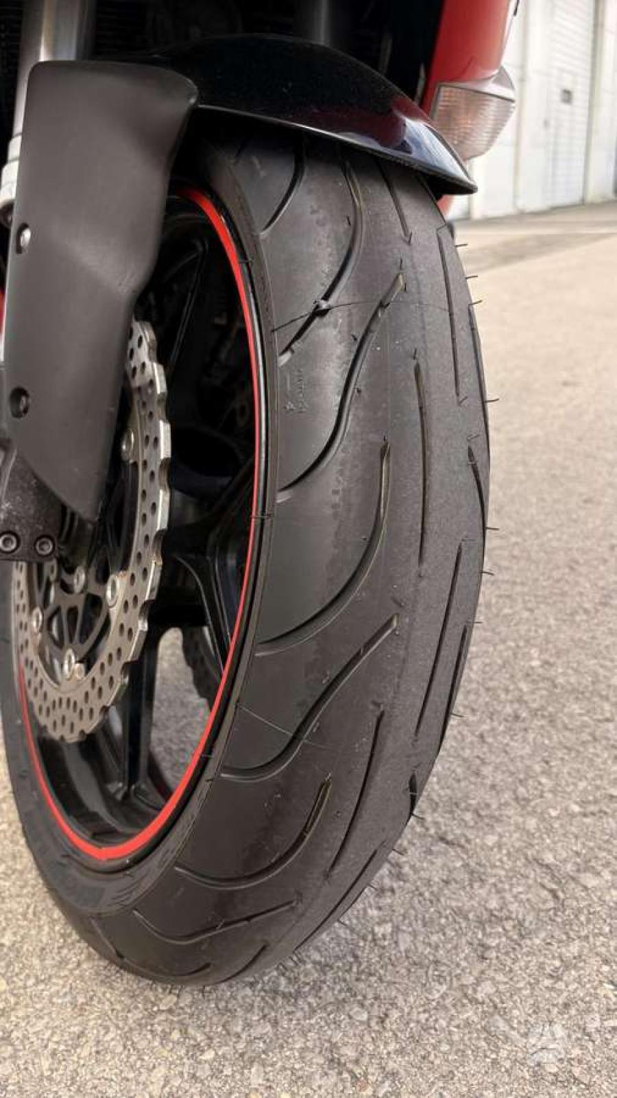 Sarkans Kawasaki Ninja 2007 Klaipėda, ar dzinēja tilpumu 0.60 L un nobraukumu 39 tūkst. km par 4500 €, foto 8 vietnē AUTOMOTO.COM.LV