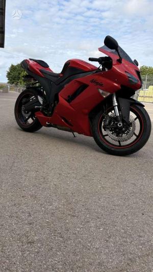 Sarkans Kawasaki Ninja 2007 Klaipėda, ar dzinēja tilpumu 0.60 L un nobraukumu 39 tūkst. km par 4500 €, foto 9 vietnē AUTOMOTO.COM.LV