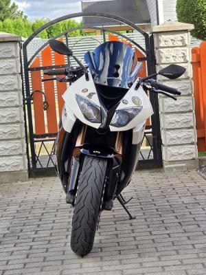 White Kawasaki Ninja 2009 in Kretinga, with an engine capacity of 1.00 L and mileage of 46 thousand km for 5100 €, photo 6 on AUTOMOTO.COM.LV