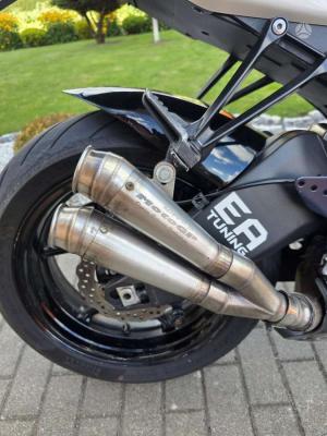 White Kawasaki Ninja 2009 in Kretinga, with an engine capacity of 1.00 L and mileage of 46 thousand km for 5100 €, photo 15 on AUTOMOTO.COM.LV