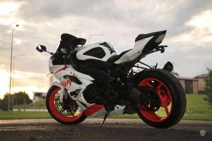 Белый Кавасаки Ninja 2011 в Вильнюс, объемом двигателя 0.60 л и пробегом 49 тыс. км за 3500 €, фото 4 на AUTOMOTO.COM.LV