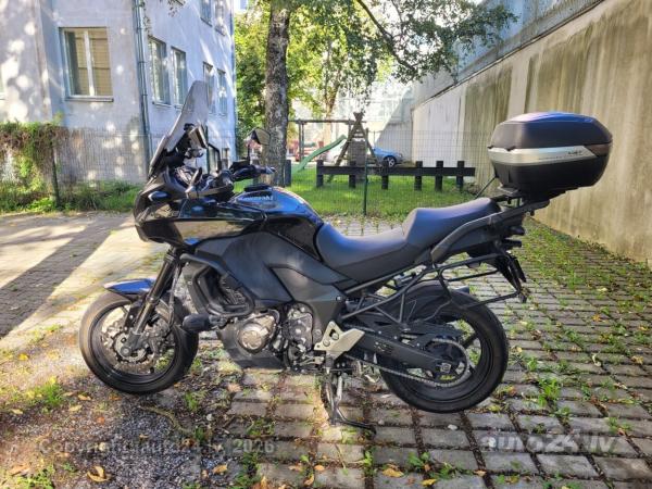 Black Kawasaki Versys 1000 2014 in Tallinn, with an engine capacity of 1.04 L and mileage of 45 thousand km for 6000 €, photo 2 on AUTOMOTO.COM.LV