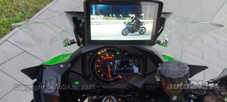 Зеленый Кавасаки Versys 1000 2022 в Рига, объемом двигателя 1.04 л и пробегом 33 тыс. км за 8500 €, фото 5 на AUTOMOTO.COM.LV