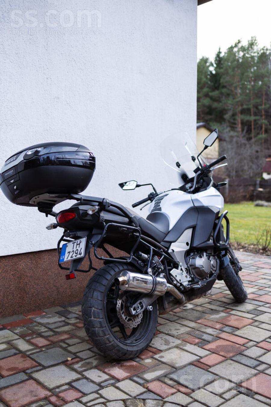 Kawasaki Versys 1000 2012 in Jelgava, with an engine capacity of 1.04 L and mileage of 0 thousand km for 4400 €, photo 7 on AUTOMOTO.COM.LV