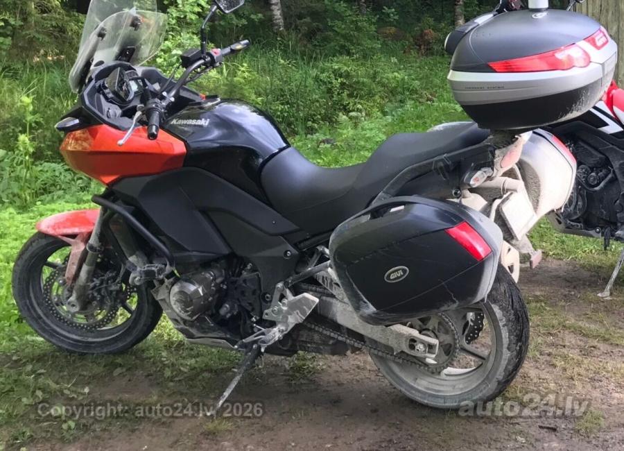Kawasaki Versys 1000 2013 in Parnu, with an engine capacity of 1.04 L and mileage of 48 thousand km for 5500 €, photo 12 on AUTOMOTO.COM.LV
