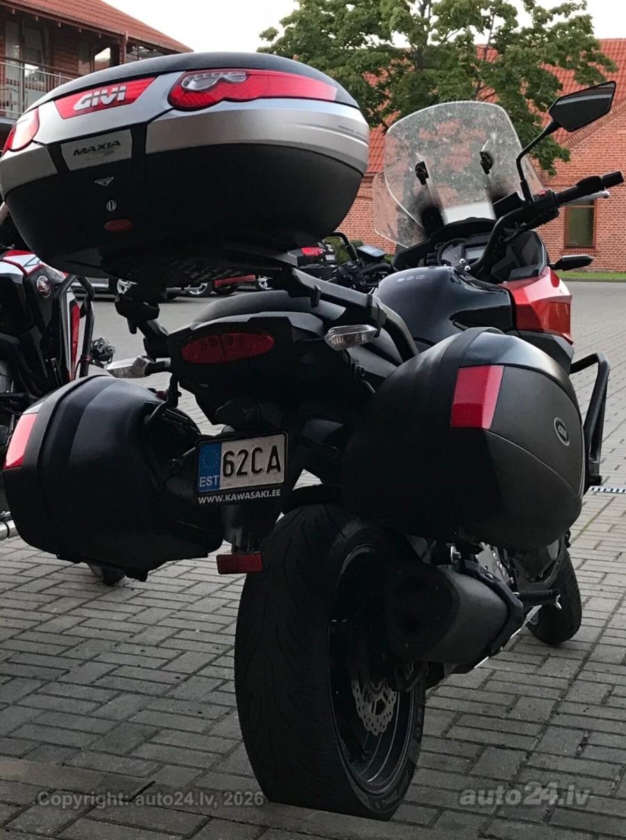 Kawasaki Versys 1000 2013 Pērnava, ar dzinēja tilpumu 1.04 L un nobraukumu 48 tūkst. km par 5500 €, foto 5 vietnē AUTOMOTO.COM.LV