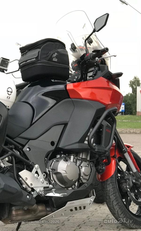 Kawasaki Versys 1000 2013 in Parnu, with an engine capacity of 1.04 L and mileage of 48 thousand km for 5500 €, photo 7 on AUTOMOTO.COM.LV
