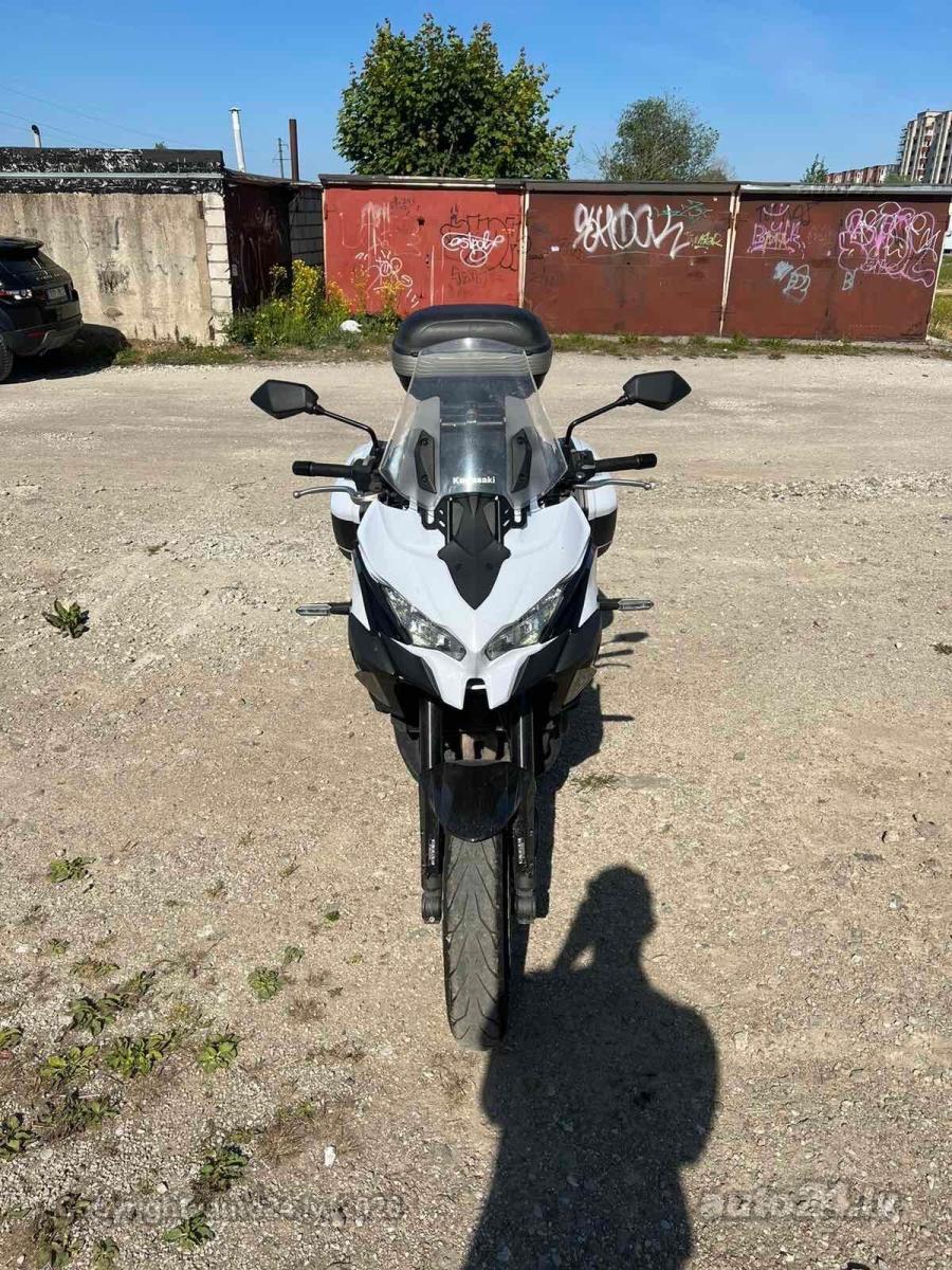 Balts Kawasaki Versys 1000 2019 Narva, ar dzinēja tilpumu 1.04 L un nobraukumu 45 tūkst. km par 9400 €, foto 5 vietnē AUTOMOTO.COM.LV