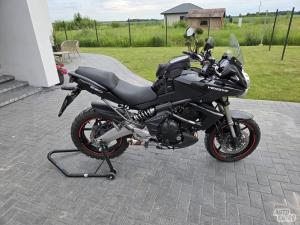 Black Kawasaki Versys 650 2011 in Panevezys, with an engine capacity of 0.65 L and mileage of 42 thousand km for 3600 €, photo  on AUTOMOTO.COM.LV