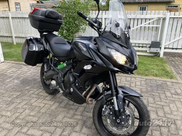 Черный Кавасаки Versys 650 2017 в Элва, объемом двигателя 0.65 л и пробегом 36 тыс. км за 4700 €, фото 1 на AUTOMOTO.COM.LV
