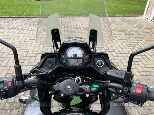 Черный Кавасаки Versys 650 2017 в Элва, объемом двигателя 0.65 л и пробегом 36 тыс. км за 4700 €, фото 7 на AUTOMOTO.COM.LV