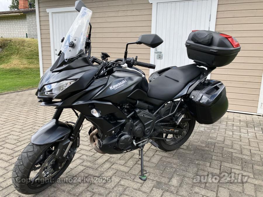 Черный Кавасаки Versys 650 2017 в Элва, объемом двигателя 0.65 л и пробегом 36 тыс. км за 4700 €, фото 3 на AUTOMOTO.COM.LV