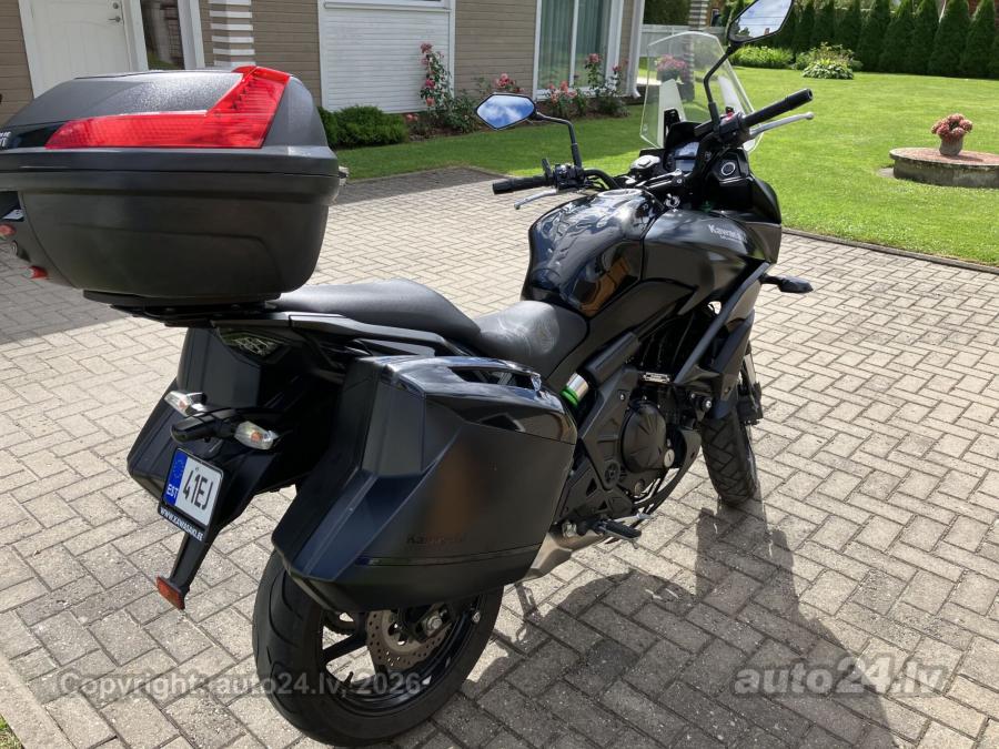 Черный Кавасаки Versys 650 2017 в Элва, объемом двигателя 0.65 л и пробегом 36 тыс. км за 4700 €, фото 7 на AUTOMOTO.COM.LV