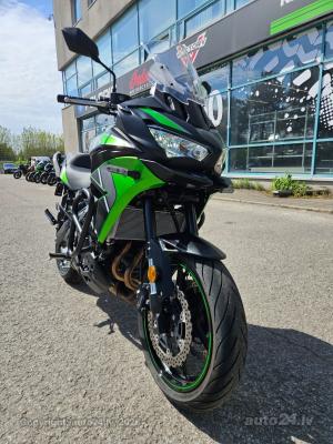 Melns Kawasaki Versys 650 2024 Tallina, ar dzinēja tilpumu 0.65 L un nobraukumu 9 tūkst. km par 6200 €, foto 8 vietnē AUTOMOTO.COM.LV