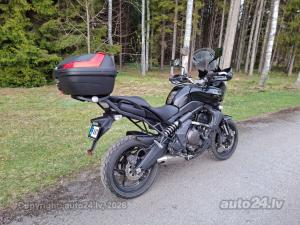 Grey Kawasaki Versys 650 2010 in Tallinn, with an engine capacity of 0.65 L and mileage of 47 thousand km for 3800 €, photo 7 on AUTOMOTO.COM.LV