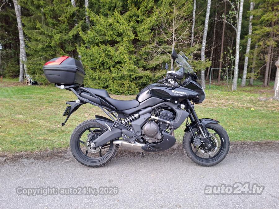 Grey Kawasaki Versys 650 2010 in Tallinn, with an engine capacity of 0.65 L and mileage of 47 thousand km for 3800 €, photo 8 on AUTOMOTO.COM.LV