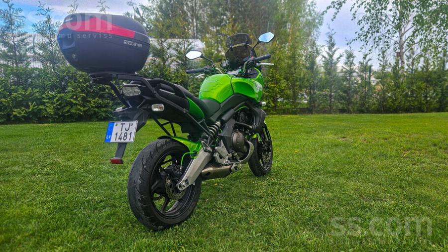 Kawasaki Versys 650 2008 in Riga, with an engine capacity of 0.65 L and mileage of 0 thousand km for 2900 €, photo 5 on AUTOMOTO.COM.LV