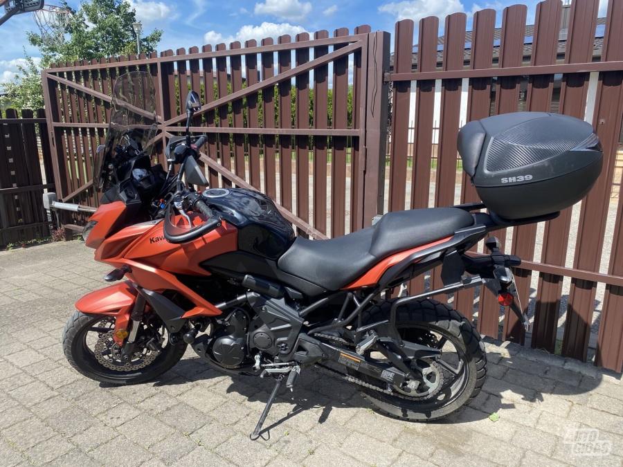 Kawasaki Versys 650 2016 in Vilnius, with an engine capacity of 0.65 L and mileage of 28 thousand km for 4800 €, photo 5 on AUTOMOTO.COM.LV