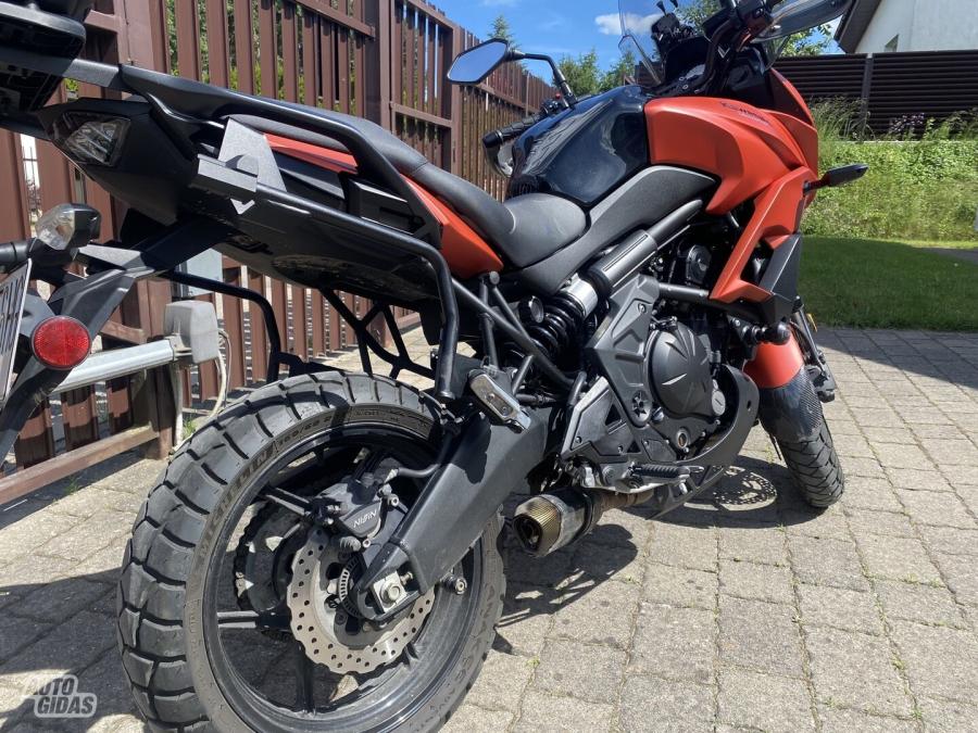 Kawasaki Versys 650 2016 in Vilnius, with an engine capacity of 0.65 L and mileage of 28 thousand km for 4800 €, photo 10 on AUTOMOTO.COM.LV