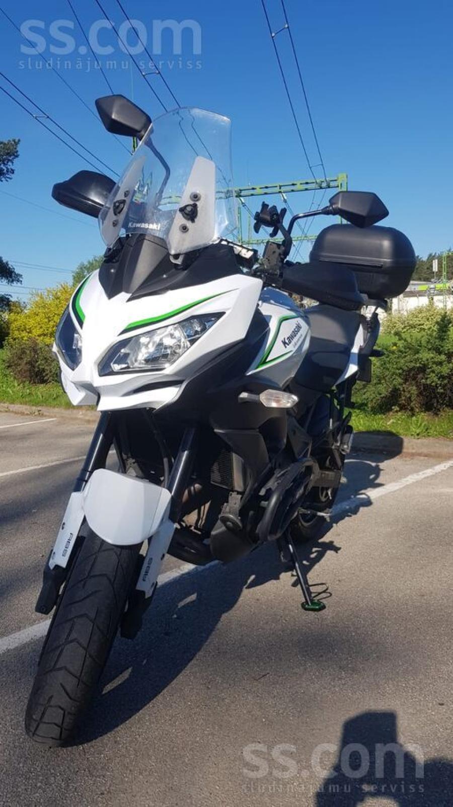 Kawasaki Versys 650 2017 in Riga, with an engine capacity of 0.65 L and mileage of 0 thousand km for 5300 €, photo 4 on AUTOMOTO.COM.LV