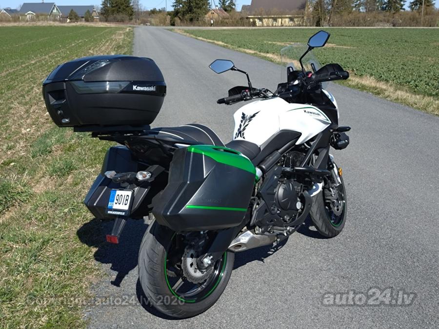 Kawasaki Versys 650 2018 Tallina, ar dzinēja tilpumu 0.00 L un nobraukumu 9 tūkst. km par 5900 €, foto 4 vietnē AUTOMOTO.COM.LV
