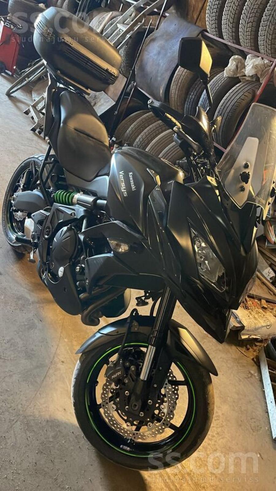 Kawasaki Versys 650 2018 in Jelgava, with an engine capacity of 0.65 L and mileage of 0 thousand km for 5250 €, photo 3 on AUTOMOTO.COM.LV