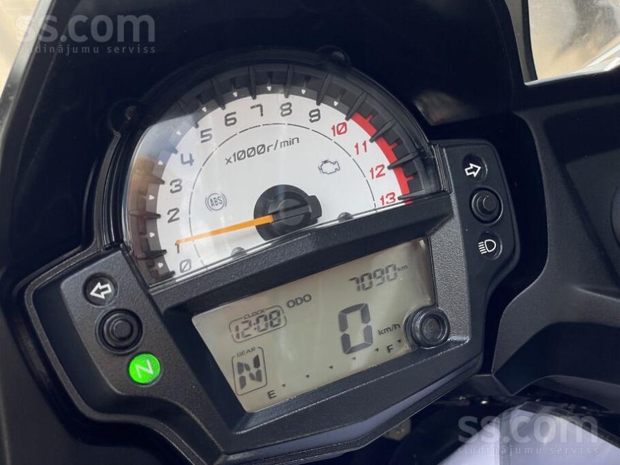 Kawasaki Versys 650 2019 in Riga, with an engine capacity of 0.65 L and mileage of 0 thousand km for 4999 €, photo 8 on AUTOMOTO.COM.LV