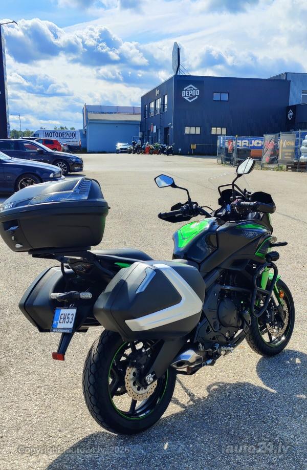 Kawasaki Versys 650 2023 in Tallinn, with an engine capacity of 0.65 L and mileage of 11 thousand km for 6600 €, photo 5 on AUTOMOTO.COM.LV