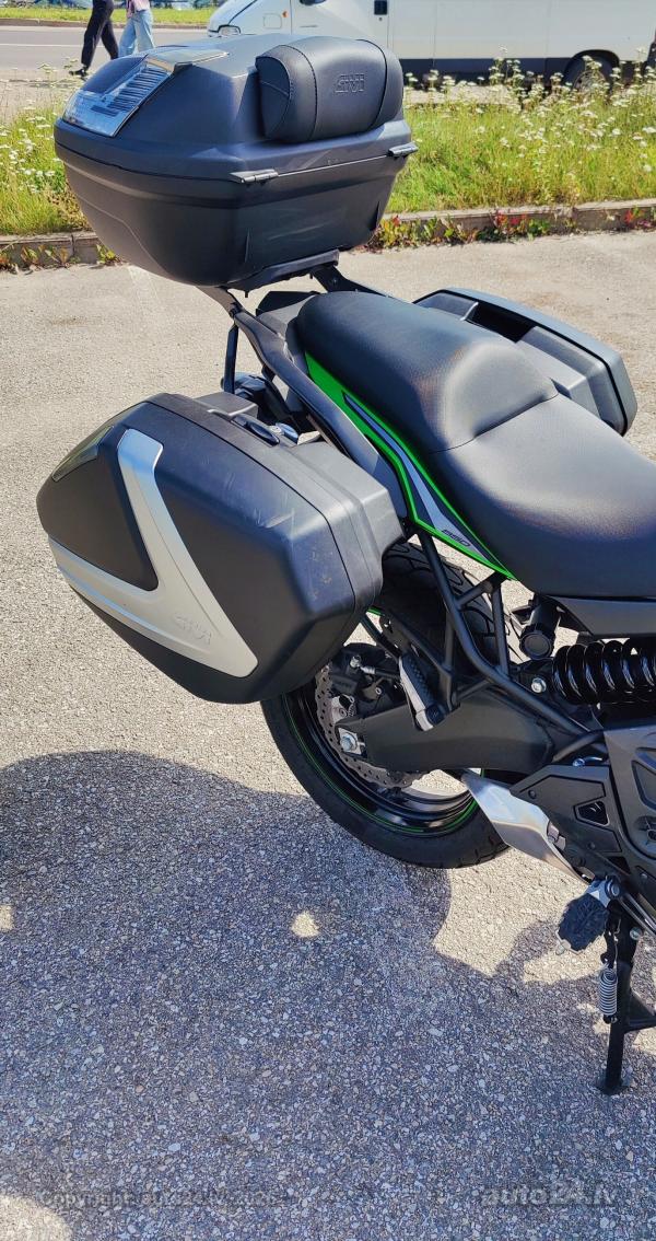 Kawasaki Versys 650 2023 in Tallinn, with an engine capacity of 0.65 L and mileage of 11 thousand km for 6600 €, photo 9 on AUTOMOTO.COM.LV
