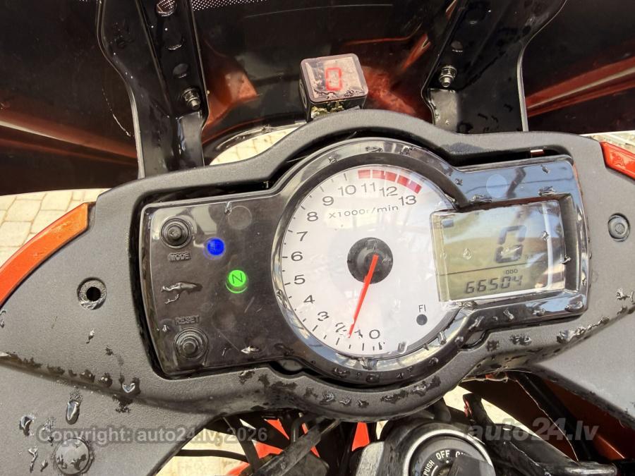 Oranžs Kawasaki Versys 650 2007 Tallina, ar dzinēja tilpumu 0.65 L un nobraukumu 67 tūkst. km par 3200 €, foto 7 vietnē AUTOMOTO.COM.LV