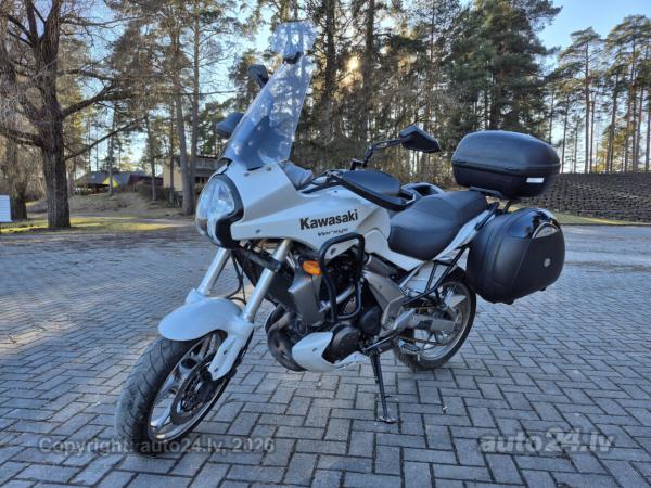 Balts Kawasaki Versys 650 2008 Elva, ar dzinēja tilpumu 0.65 L un nobraukumu 40 tūkst. km par 3500 €, foto 2 vietnē AUTOMOTO.COM.LV
