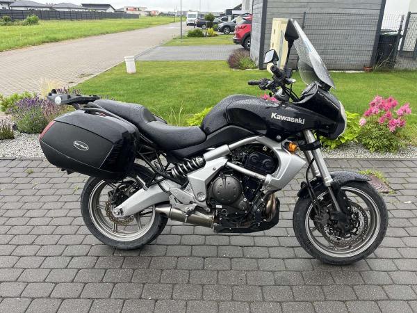 Черный Кавасаки Versys 2007 в Клайпеда, объемом двигателя 0.65 л и пробегом 49 тыс. км за 2500 €, фото 4 на AUTOMOTO.COM.LV
