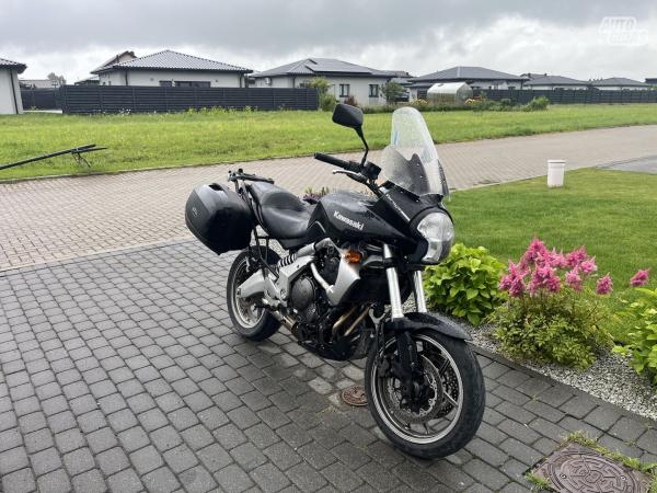 Черный Кавасаки Versys 2007 в Клайпеда, объемом двигателя 0.65 л и пробегом 49 тыс. км за 2000 €, фото 1 на AUTOMOTO.COM.LV