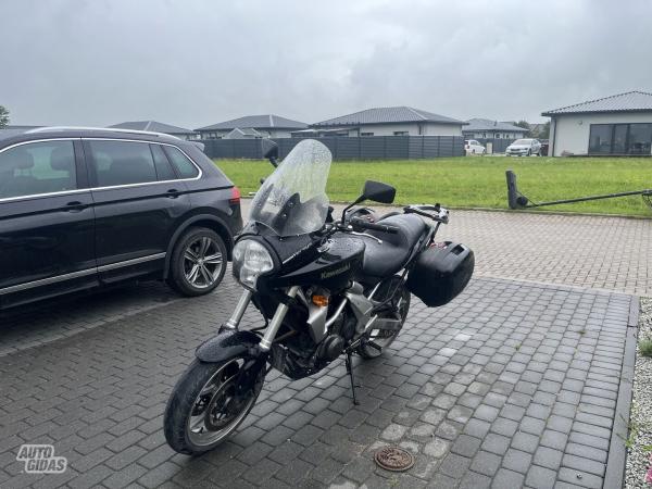 Черный Кавасаки Versys 2007 в Клайпеда, объемом двигателя 0.65 л и пробегом 49 тыс. км за 2000 €, фото 3 на AUTOMOTO.COM.LV
