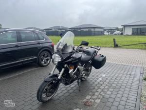 Black Kawasaki Versys 2007 in Klaipeda, with an engine capacity of 0.65 L and mileage of 49 thousand km for 2000 €, photo 4 on AUTOMOTO.COM.LV