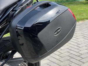 Black Kawasaki Versys 2008 in Vilnius, with an engine capacity of 0.65 L and mileage of 48 thousand km for 2400 €, photo 11 on AUTOMOTO.COM.LV