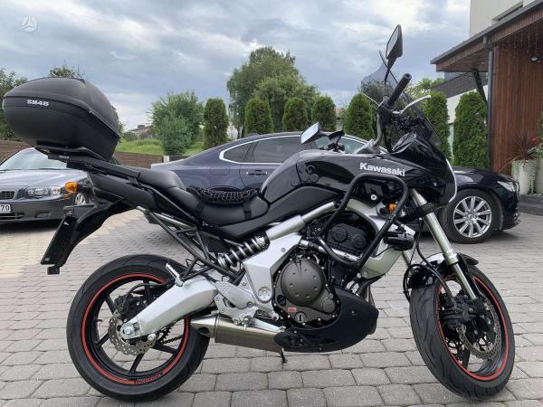 Черный Кавасаки Versys 2008 в Вильнюс, объемом двигателя 0.65 л и пробегом 20 тыс. км за 3900 €, фото 3 на AUTOMOTO.COM.LV