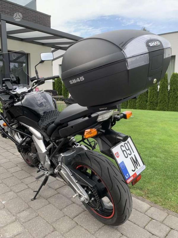 Черный Кавасаки Versys 2008 в Вильнюс, объемом двигателя 0.65 л и пробегом 20 тыс. км за 3900 €, фото 7 на AUTOMOTO.COM.LV