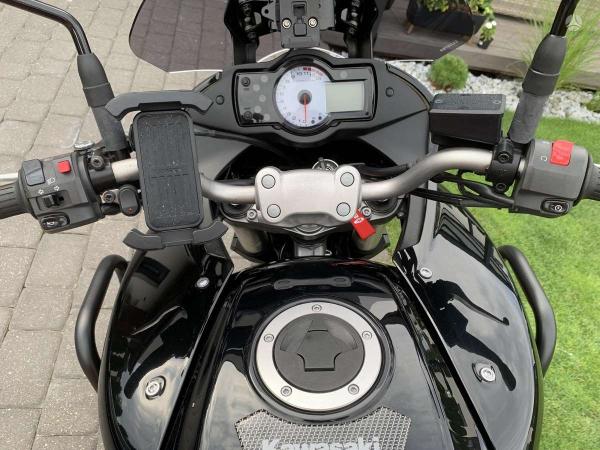 Черный Кавасаки Versys 2008 в Вильнюс, объемом двигателя 0.65 л и пробегом 20 тыс. км за 3900 €, фото 11 на AUTOMOTO.COM.LV