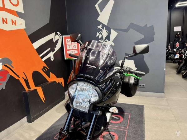 Black Kawasaki Versys 2010 in Vilnius, with an engine capacity of 0.65 L and mileage of 0 thousand km for 2999 €, photo 11 on AUTOMOTO.COM.LV