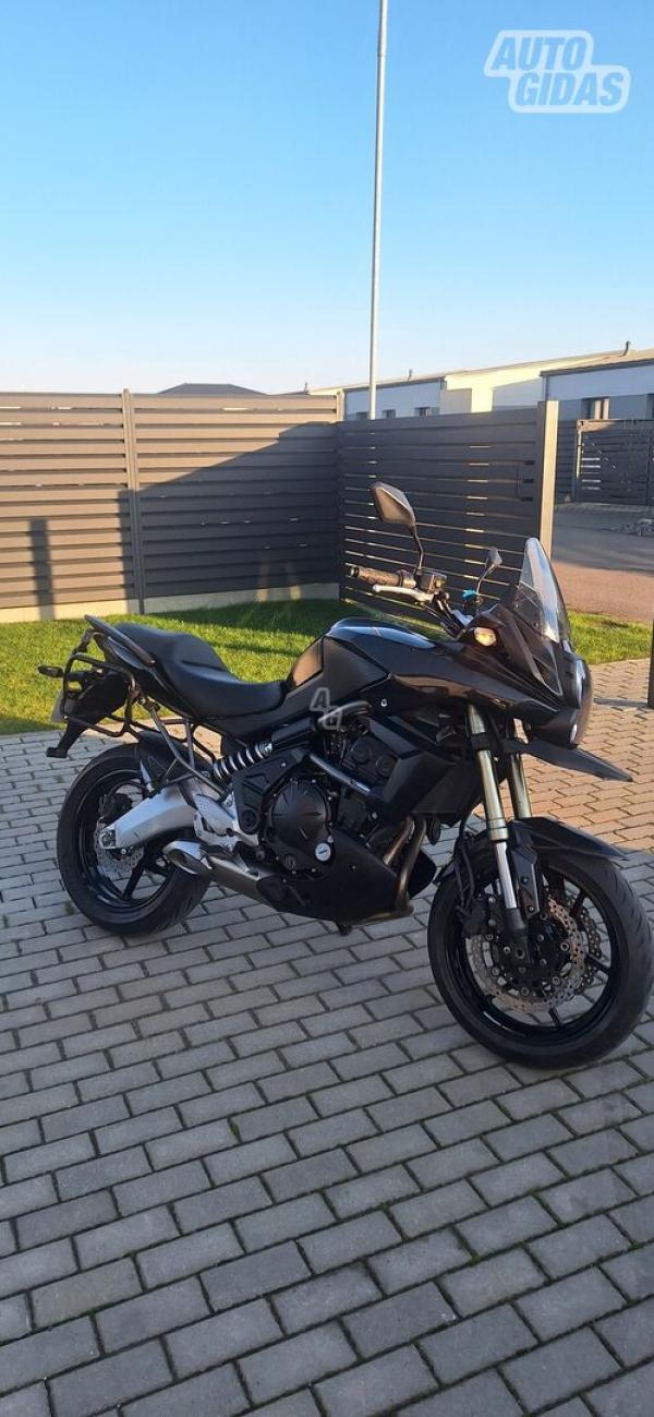 Melns Kawasaki Versys 2012 Klaipėda, ar dzinēja tilpumu 0.65 L un nobraukumu 43 tūkst. km par 2700 €, foto 5 vietnē AUTOMOTO.COM.LV