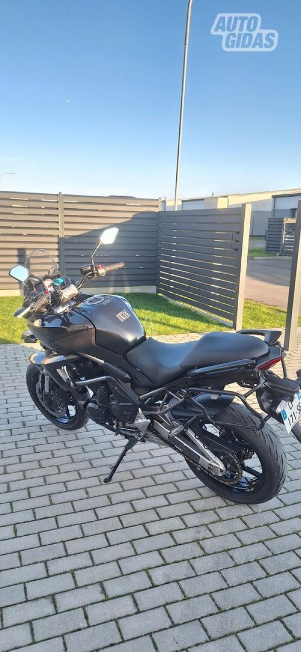 Melns Kawasaki Versys 2012 Klaipėda, ar dzinēja tilpumu 0.65 L un nobraukumu 43 tūkst. km par 2700 €, foto 10 vietnē AUTOMOTO.COM.LV