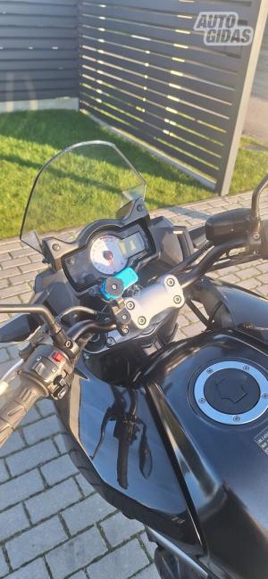 Black Kawasaki Versys 2012 in Klaipeda, with an engine capacity of 0.65 L and mileage of 43 thousand km for 2700 €, photo 15 on AUTOMOTO.COM.LV